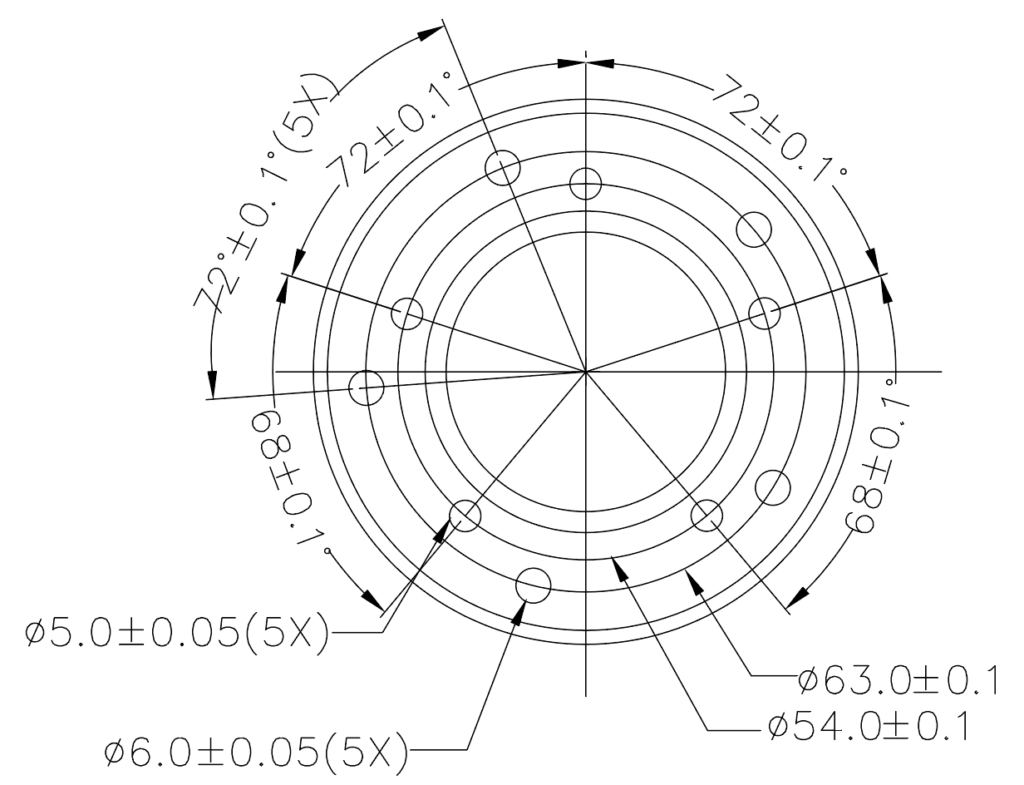 Nylon FL-2 Fitting Flange for Level Indicators | Tek-Tanks