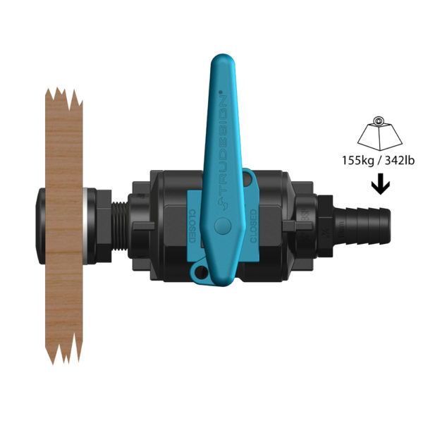 TruDesign Ball Valves for use with skin fittings. | Tek-Tanks