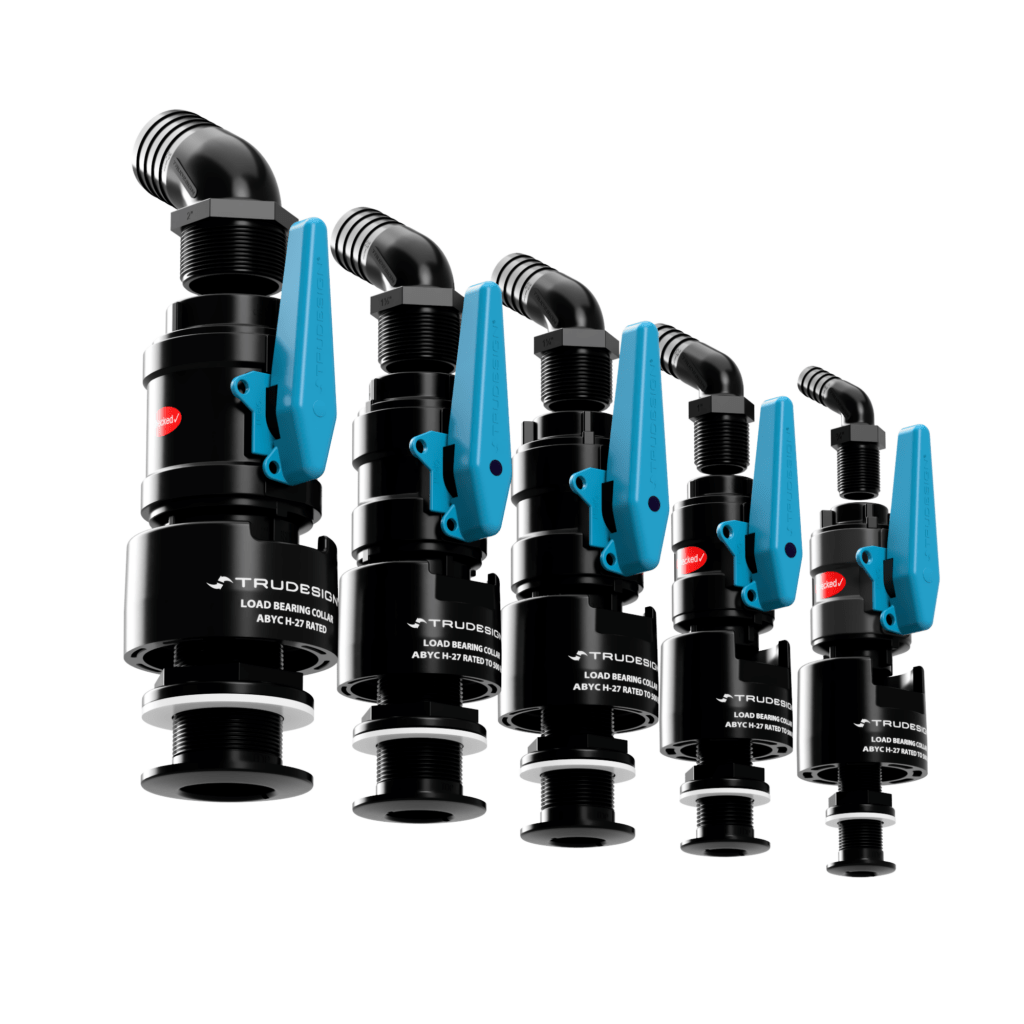 TruDesign Skin Fittings and Seacock Kits | Tek-Tanks