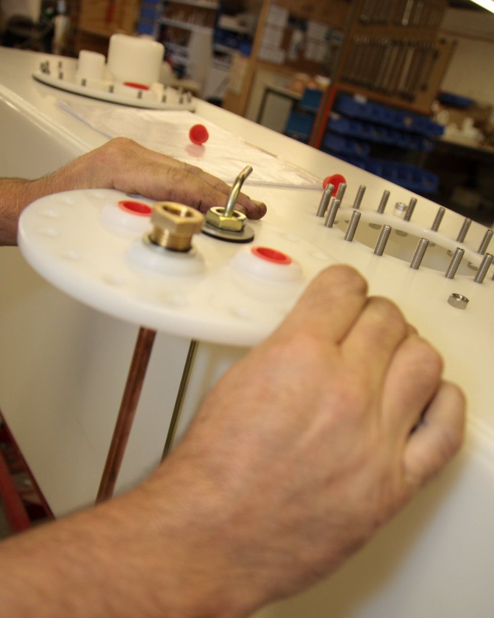 Custom Tank Hatch Plates | Tek-Tanks