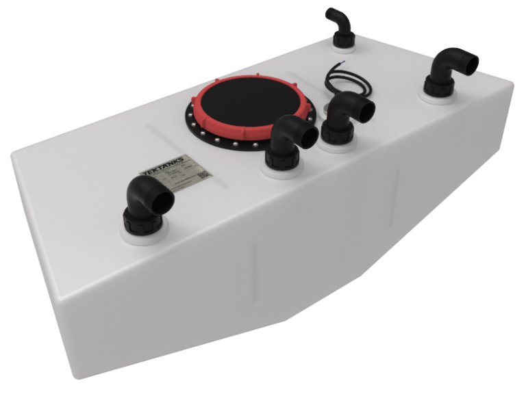 Swan 65 Forepeak Under Floor Waste Tank | Tek-Tanks